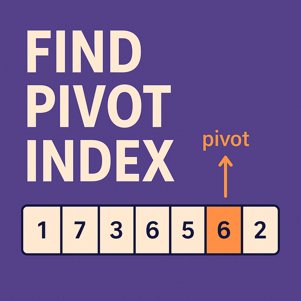 Find Pivot Index